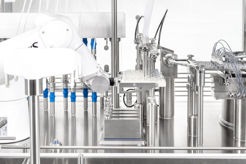 Z-810 | Nesting machine for syringes, vials & cartidges - Rychiger