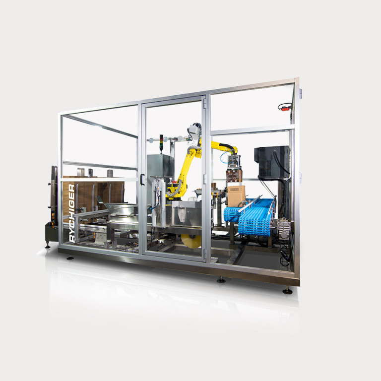 NRCP-5 | Sequentially automated case packer - Rychiger